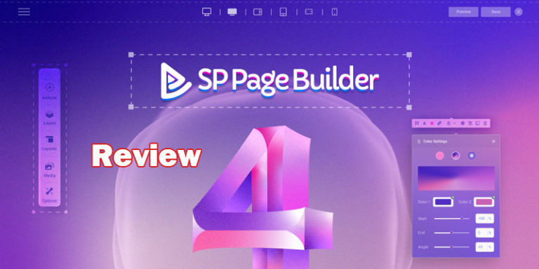 Joomla SP Page Builder Review of 2025